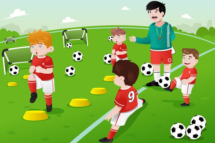 Kids Soccer Clipart Vector Images (over 400)