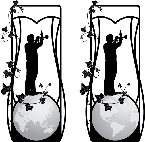 Border Music Trumpet Vector Images (over 250)