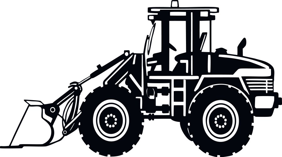 Wheel Loader Vector Images (over 6,300)
