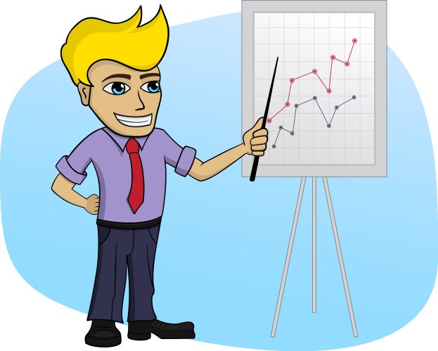 Chart Man Vector Images (over 58,000)