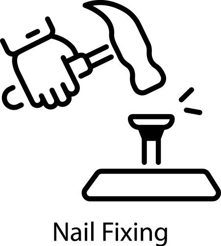 Nail Outline Vector Images (over 16,000)