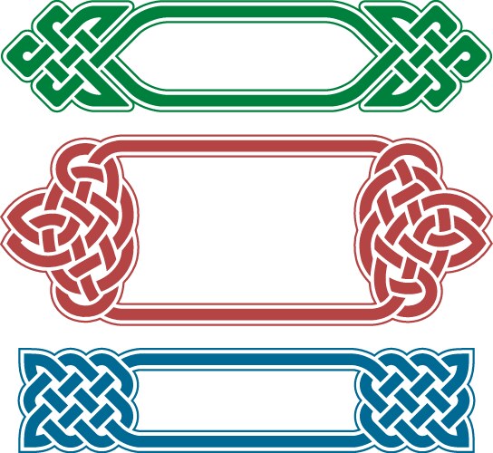 Small celtic heart Royalty Free Vector Image - VectorStock