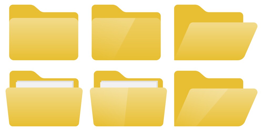 File Folder Logo File Folder Icon Stock Illustrations – 114,079 File