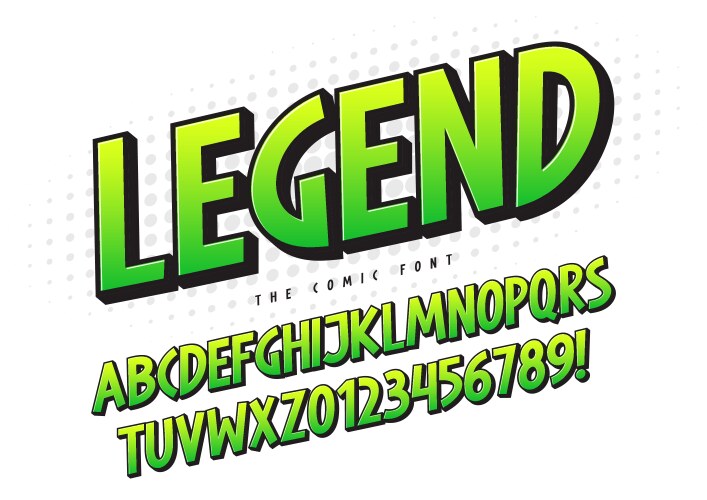 Font Fonts Legend Vector Images (over 2,500)