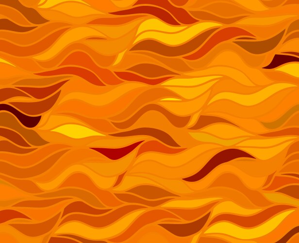 Color hand-drawing wave sunny background gradient Vector Image