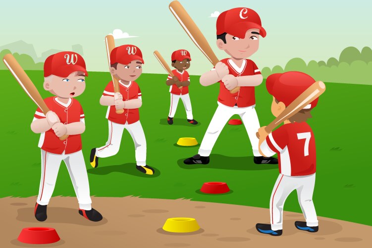 Baseball Field Cartoon Vector Images (over 2,400)