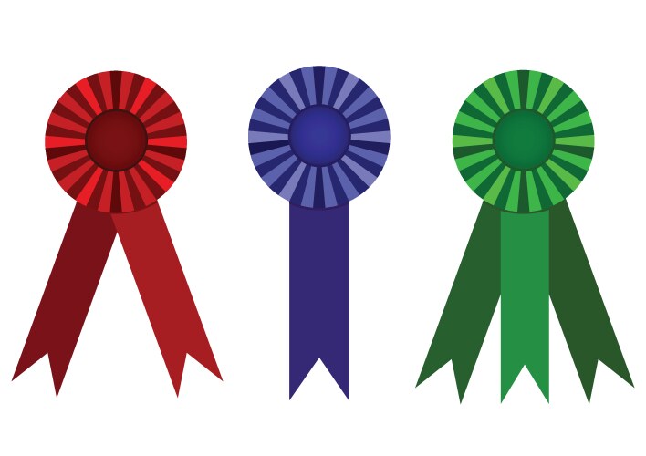 Ribbon set Royalty Free Vector Image - VectorStock