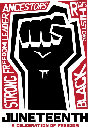 Protest poster with text black lives matter blm Vector Image