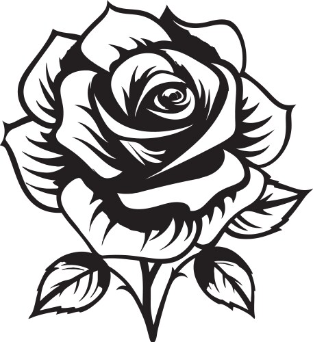 Black Rose Logo Vector Images (over 26,000)