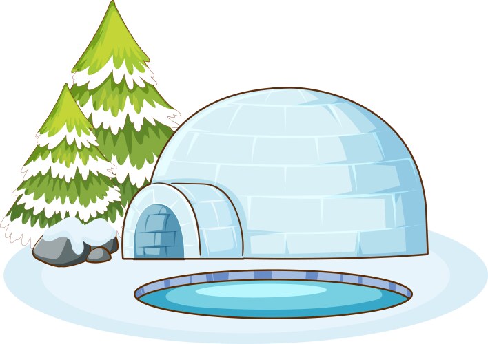 Igloo Cartoon Vector Images (over 1,300)