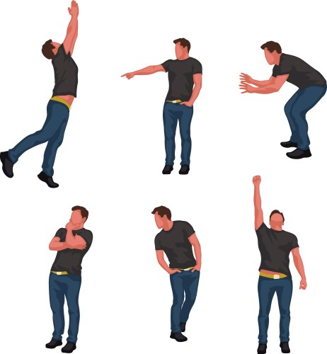 Poses Vector Images (over 300,000)
