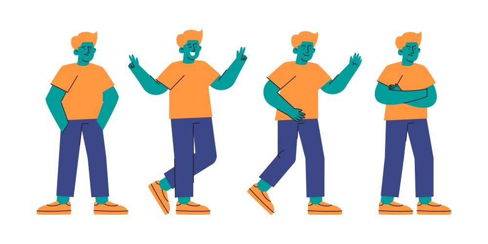 Character Pose Vector Images (over 170,000)