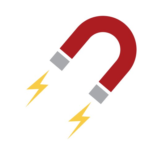 Cute cartoon magnet Royalty Free Vector Image - VectorStock