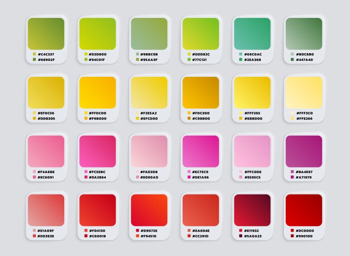 Pantone Color Chart Vector Images (over 610)