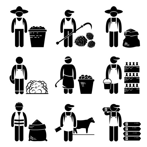 Stick Figure Worker Vector Images (over 1,900)