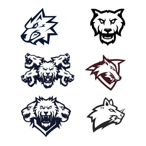 Wolf Pack Logo Vector Images (over 720)