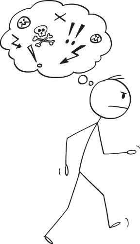 Angry Stickman Vector Images (over 490)