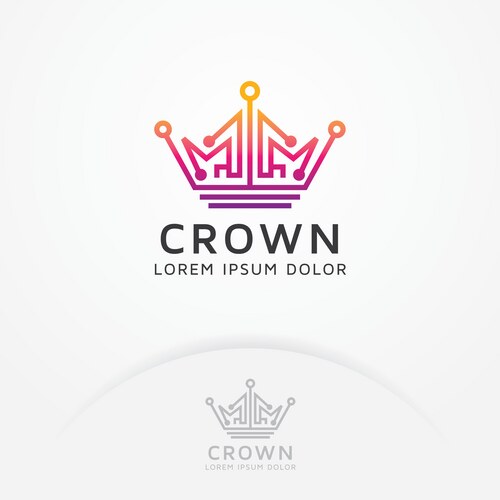 Royal Crown Logo - Kings & Queens Royalty Free Vector