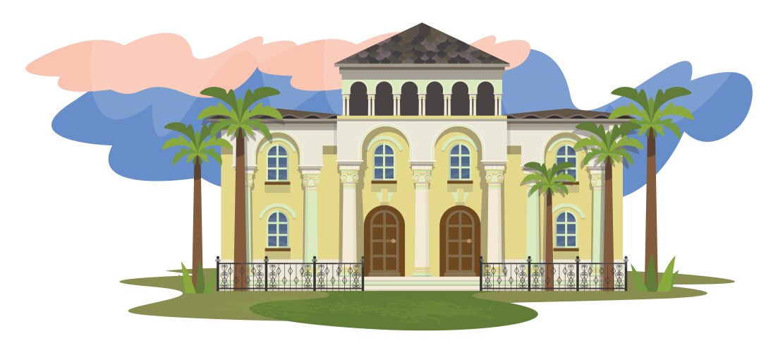 Old Spanish House Vector Images (over 320)