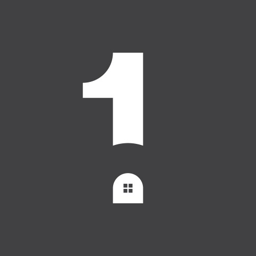 Number 1 Outline Vector Images (over 4,100)