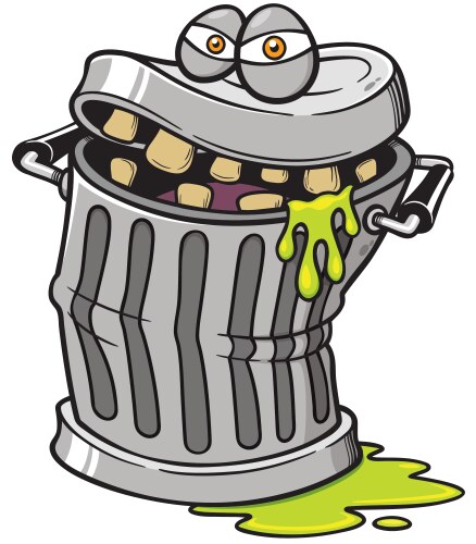 Trash Can Cartoons Vector Images (over 5,900)