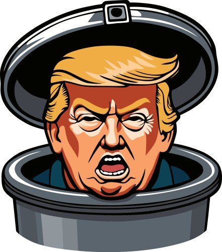 Cartoon trump Vector Images & Graphics for Commercial Use | VectorStock