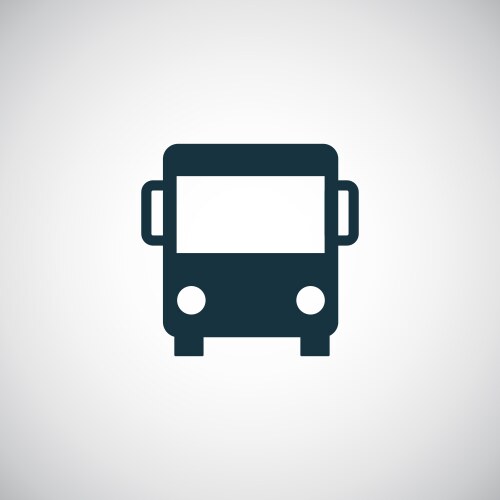 Man taking the bus to work Royalty Free Vector Image