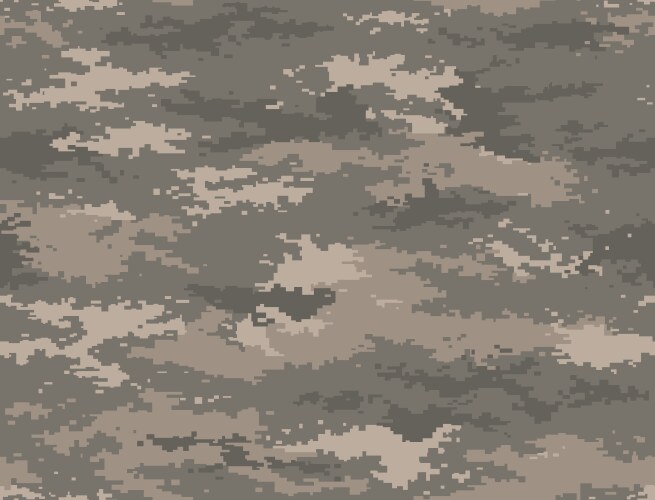 Octagon camouflage seamless pattern white gray Vector Image