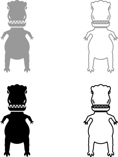 Evil Dinosaur Vector Images (over 710)
