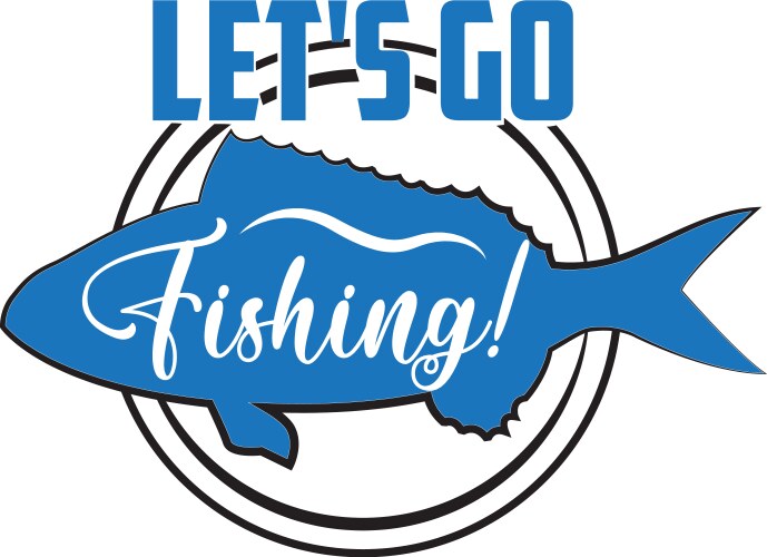 Collection fishing phrases slogans or quotes Vector Image