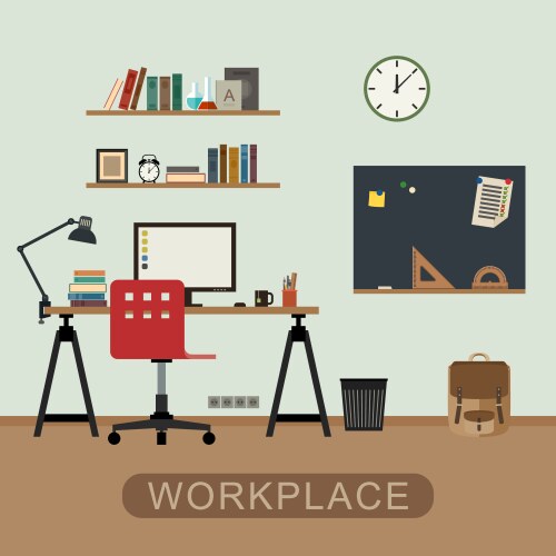Workplace Vector Images (over 180,000)
