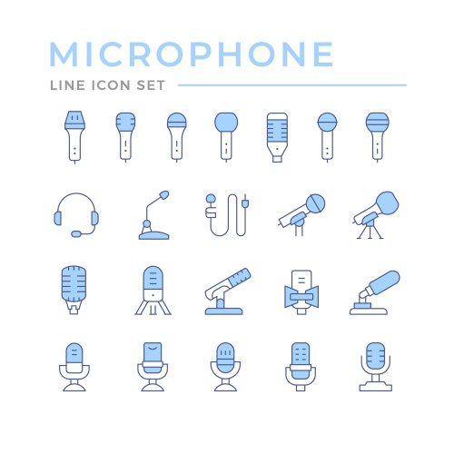 Diversity and inclusion line icons collection Vector Image