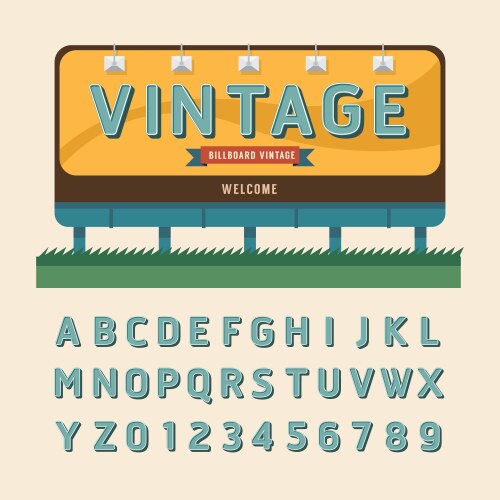 Vintage Sign Vector Images (over 2 million)