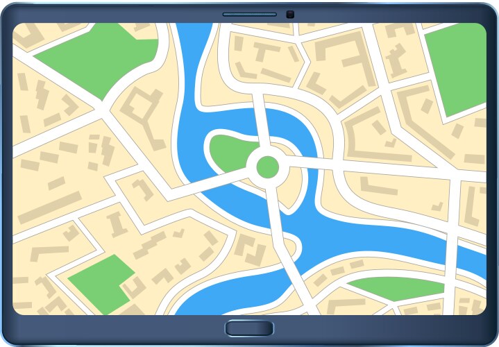 Map set 03 Royalty Free Vector Image - VectorStock