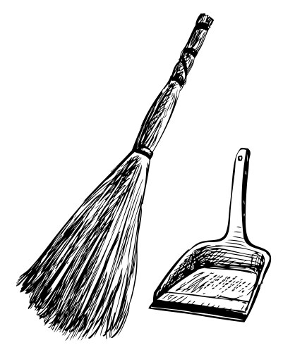 Broom Drawing Vector Images (over 6,300)
