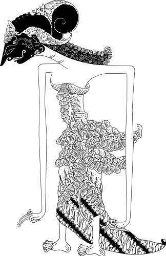 Anoman Royalty Free Vector Image - VectorStock