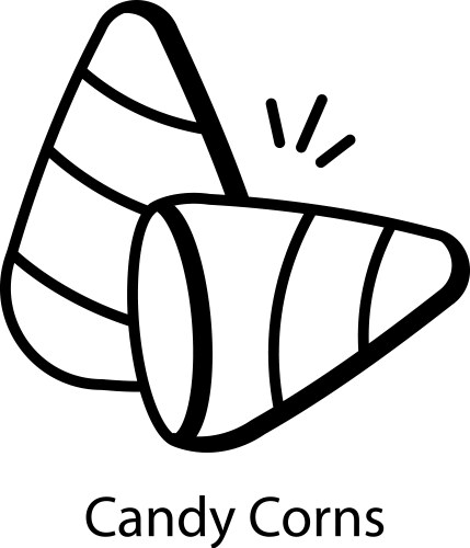 Candy Corn Vector Images (over 4,400)