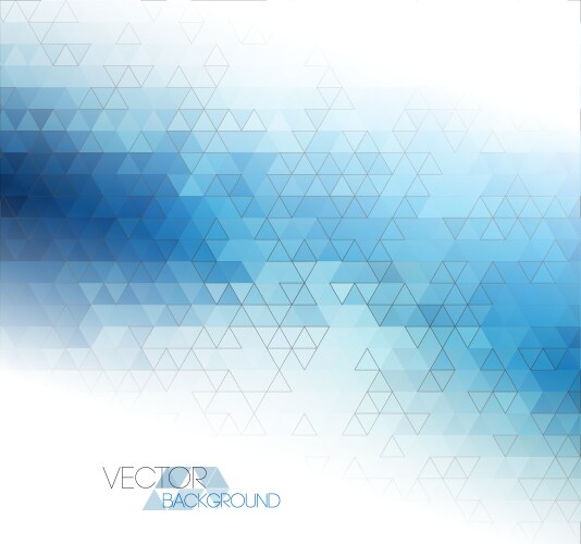 Vector Triangle Background Blue Blue Triangle Vector Art, Icons, And