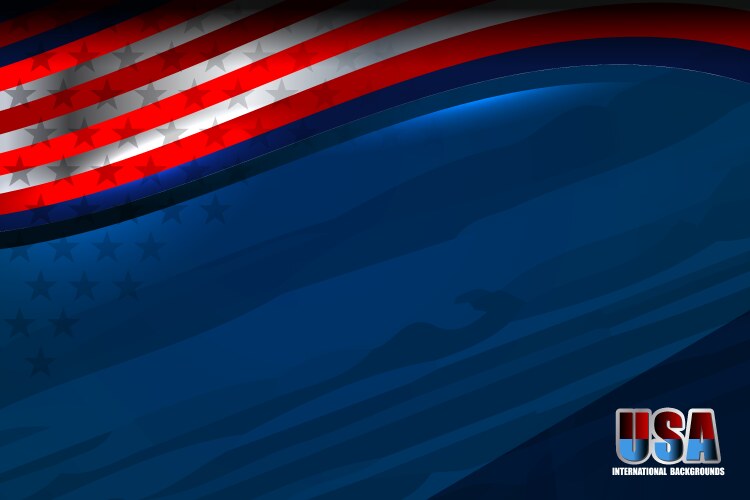 Usa color flag texture Royalty Free Vector Image