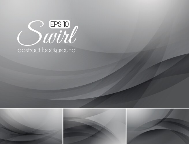 Swirl abstract background Royalty Free Vector Image