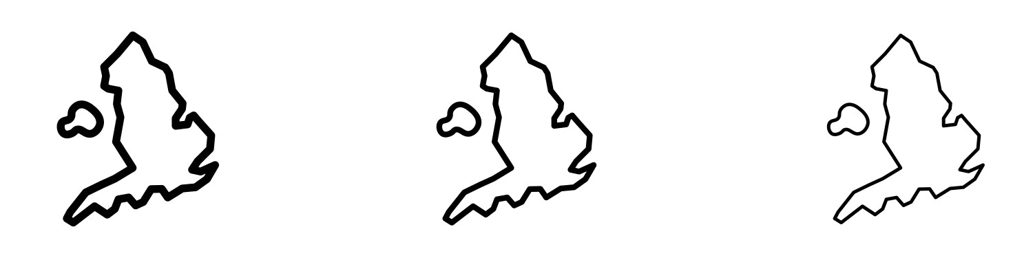 Map of england icon Royalty Free Vector Image - VectorStock