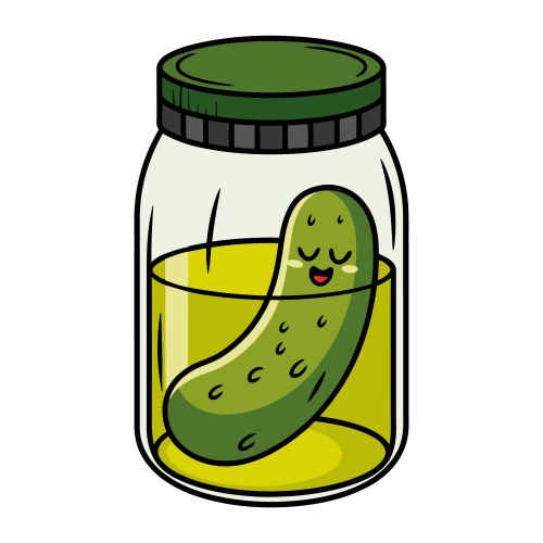 Pickle Jar Cartoon Vector Images (over 840)