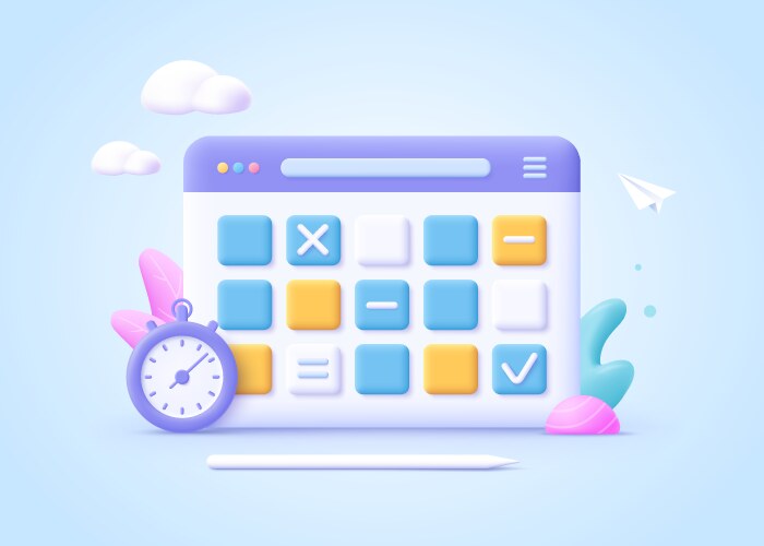 Daily Routine Vector Images (over 12,000)