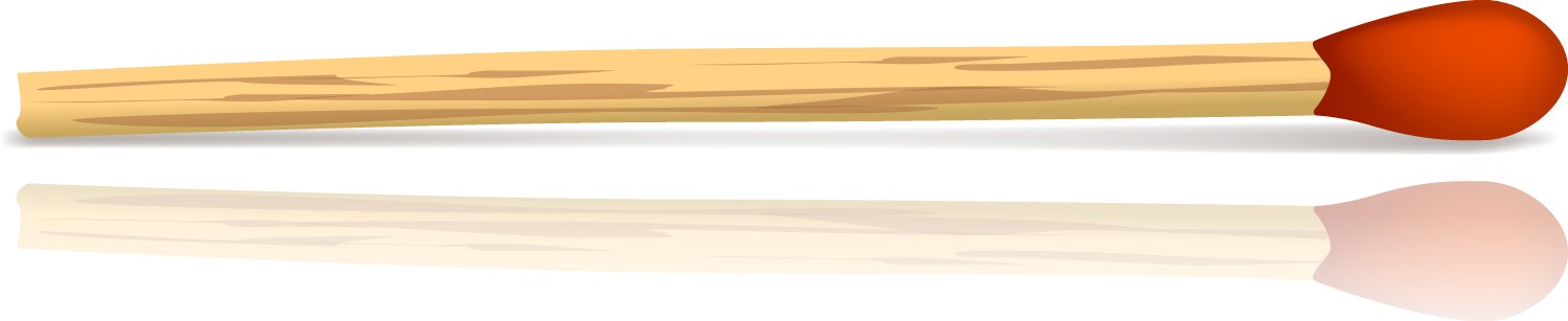 A wooden bridge on fire Royalty Free Vector Image