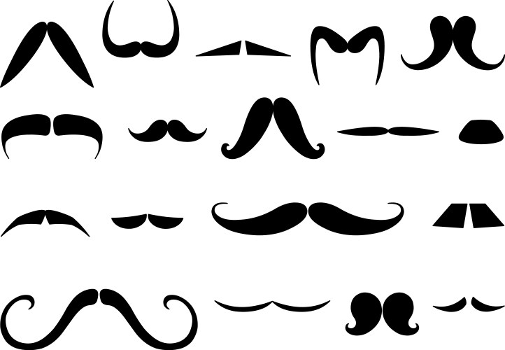 Cartoon Mustache Vector Images (over 41,000)