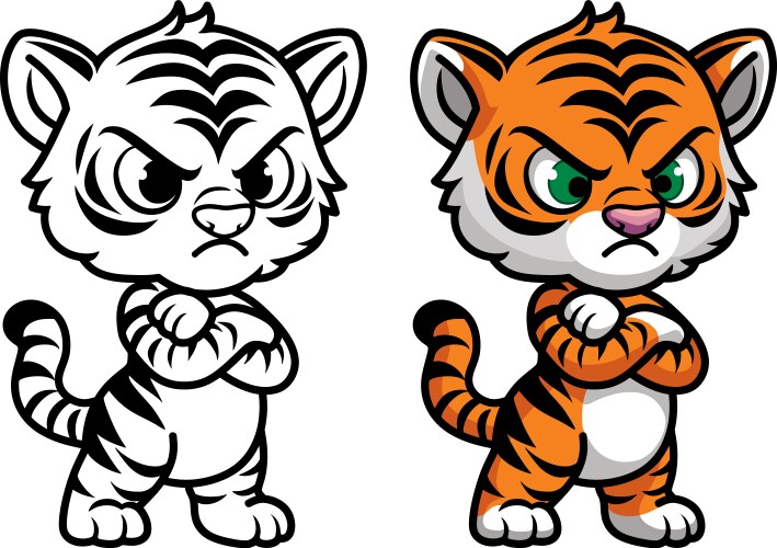 Tiger Cubs Logo Newborn Tiger Cub Hi Res Stock Photography And Images