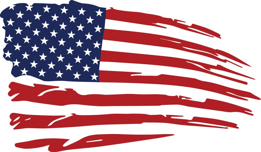 Distressed American Flag Vector Images (over 2,900)