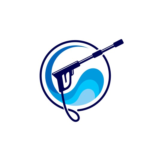 Power Washer Logo Innovative Power Washing Logo Design For Cleaning