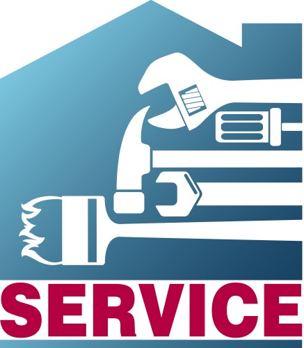 House painting icon for home repair service design