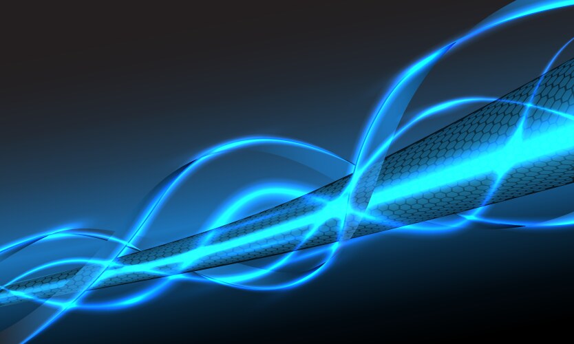 Blue Technology Wave Vector Images (over 110,000)
